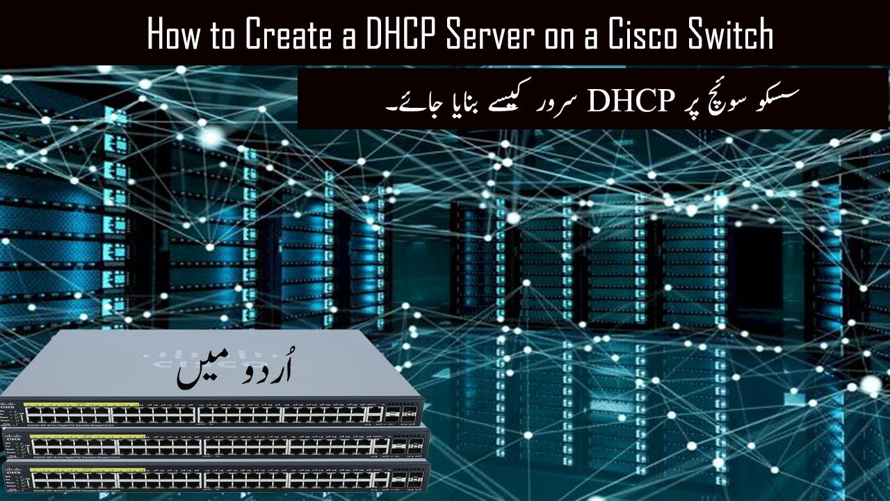How to Create a DHCP Server on a Cisco Switch! #ciscoswitch #network # ...