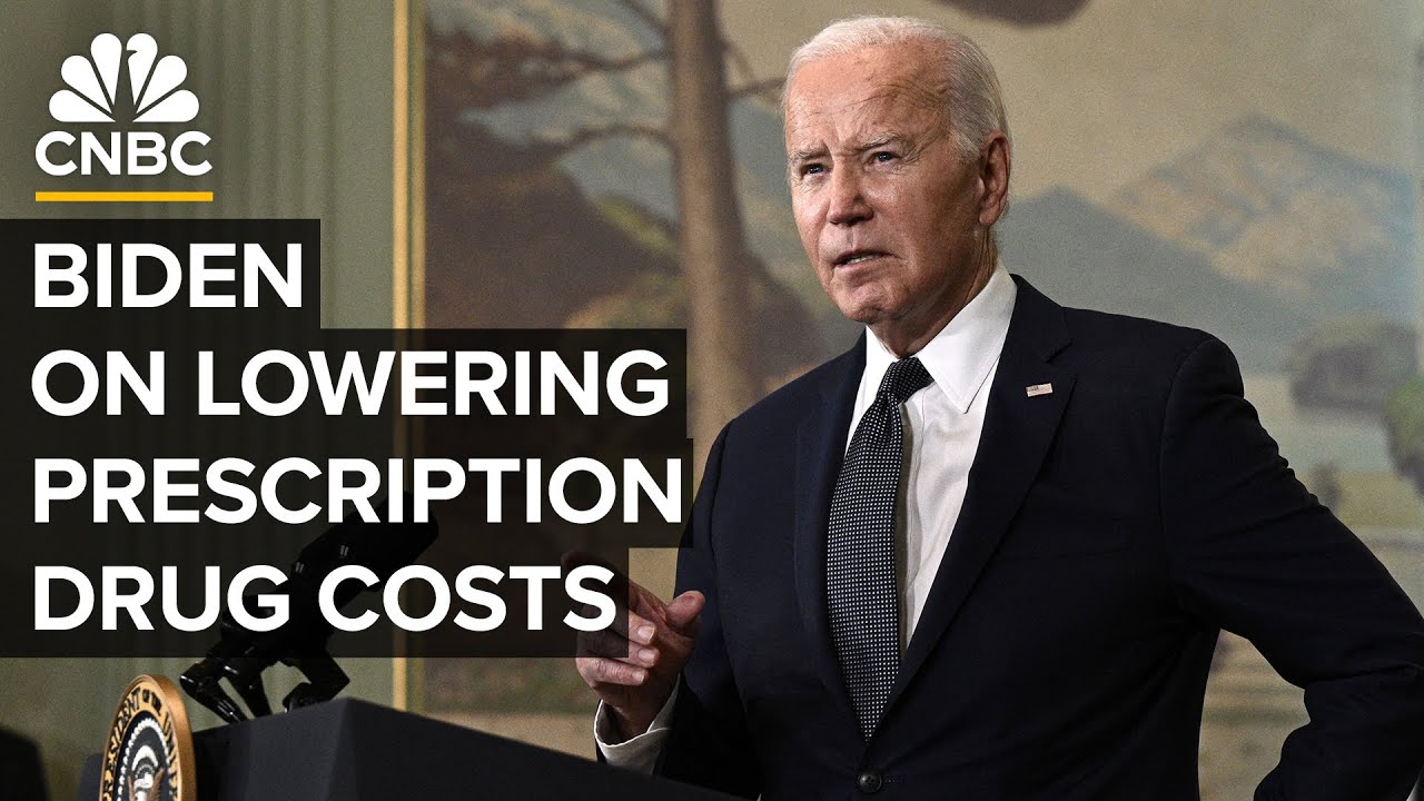 Biden discusses his administration’s progress in lowering prescription ...