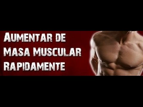 MASA MUSCULAR RÁPIDO - "DE FLACO A MUSCULOSO". - YouTube