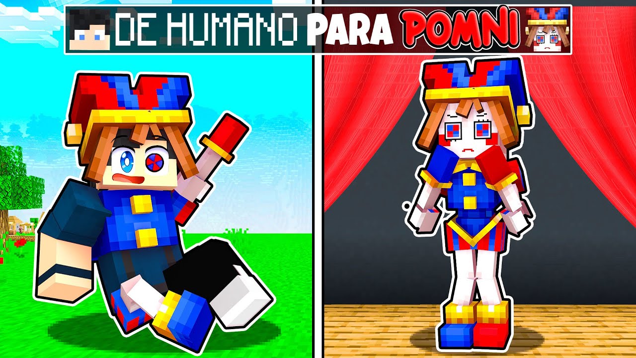 De HUMANO para POMNI the AMAZING DIGITAL CIRCUS - YouTube