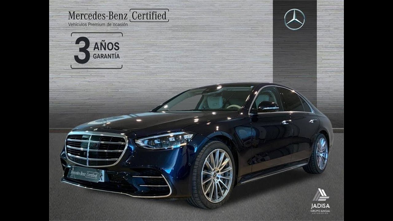 MERCEDES BENZ S 350D AMG LINE + ADVANTAGE + TECHO AZUL NAUTICO - YouTube