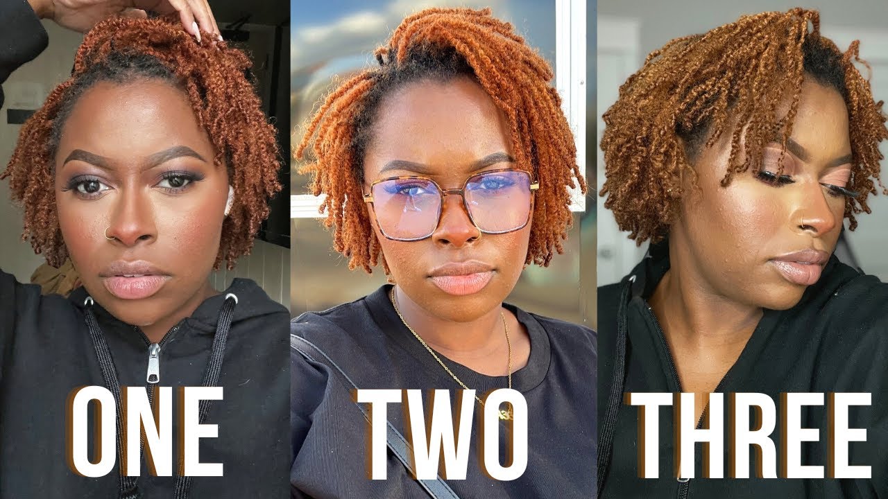 VISUAL 3 MONTH STARTER LOC JOURNEY | DIY MICROLOCS (PICTURES AND VIDEOS ...