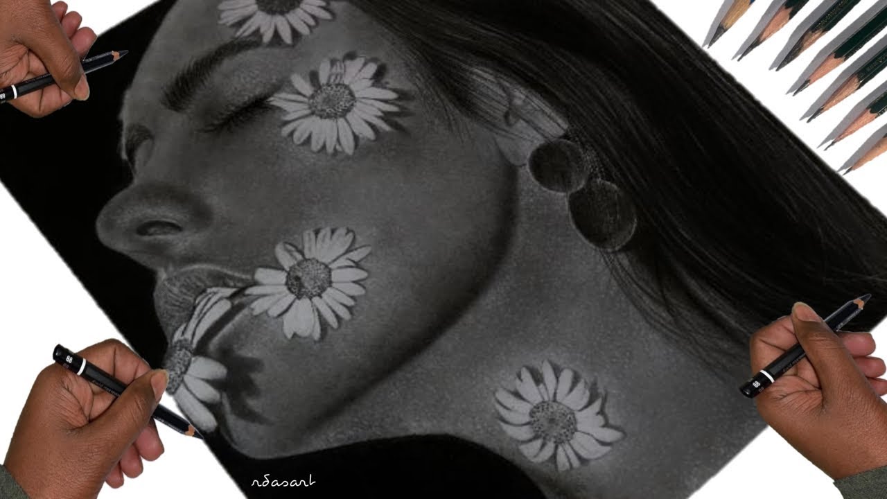 Realistic drawing live - YouTube