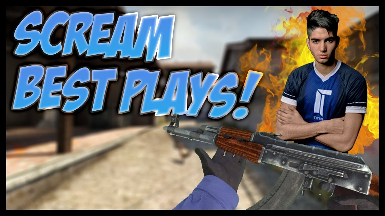 CSGO - Best ScreaM Plays! (1 taps, flicks, no scopes, wallbangs) - YouTube