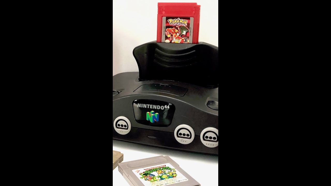 How to play Gameboy Pokémon Red on your Nintendo 64 N64 Console # ...