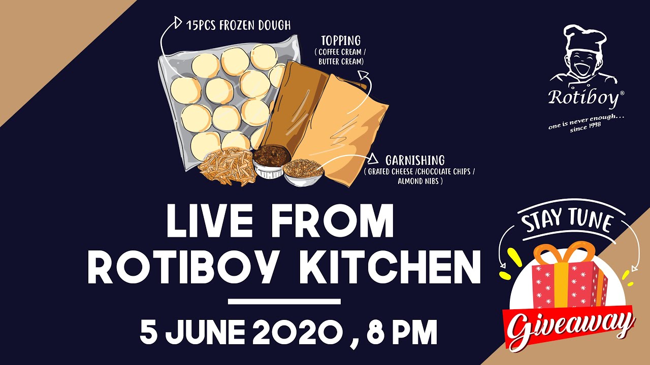 ROTIBOY MALAYSIA - Rotiboy Home Bakers Series 01 - YouTube