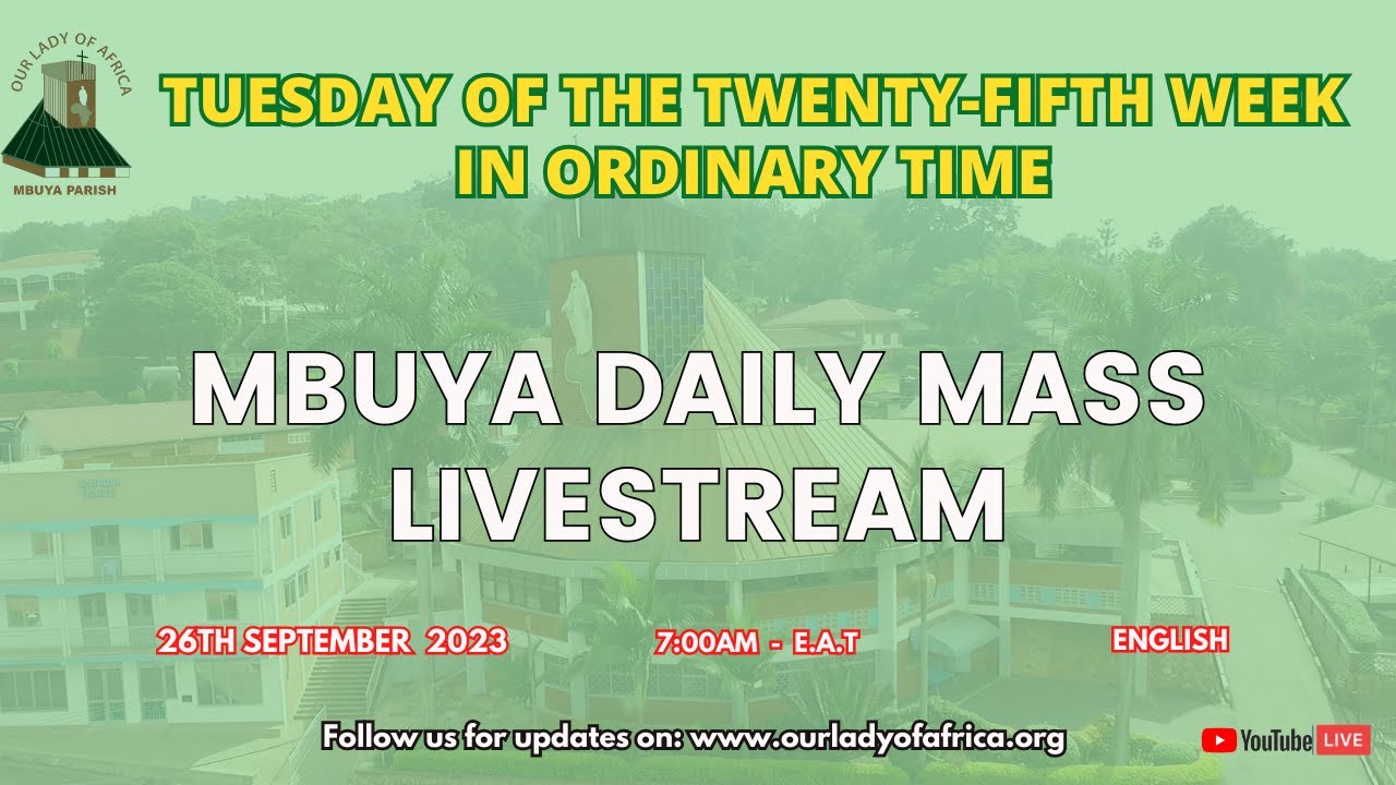 Catholic Daily TV Mass Online | Tuesday 26th September 2023 - YouTube