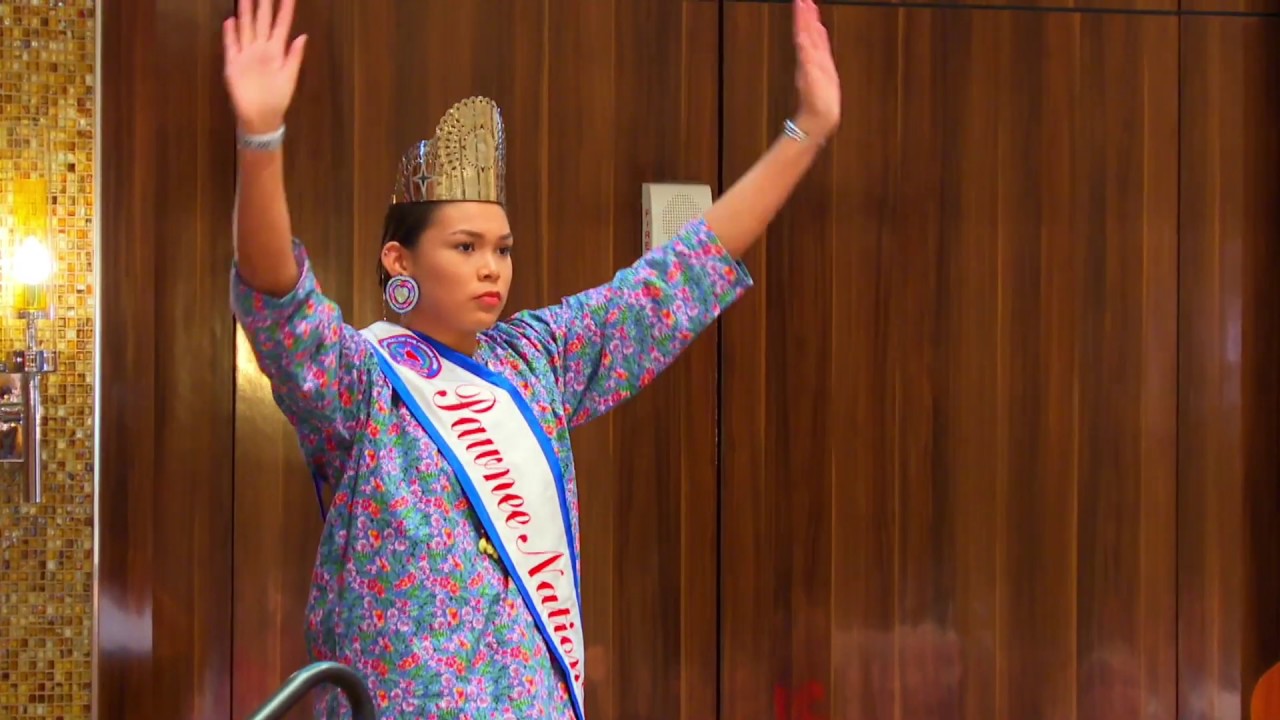 Pawnee Nation Princess performs the Lord's Prayer @ Human Trafficking ...