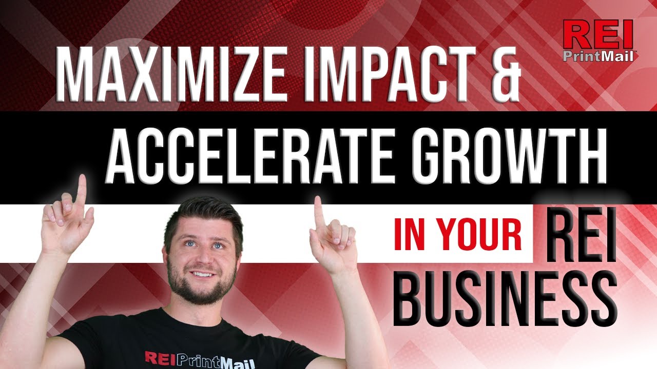 Maximize Impact & Accelerate Growth in your REI Business - YouTube
