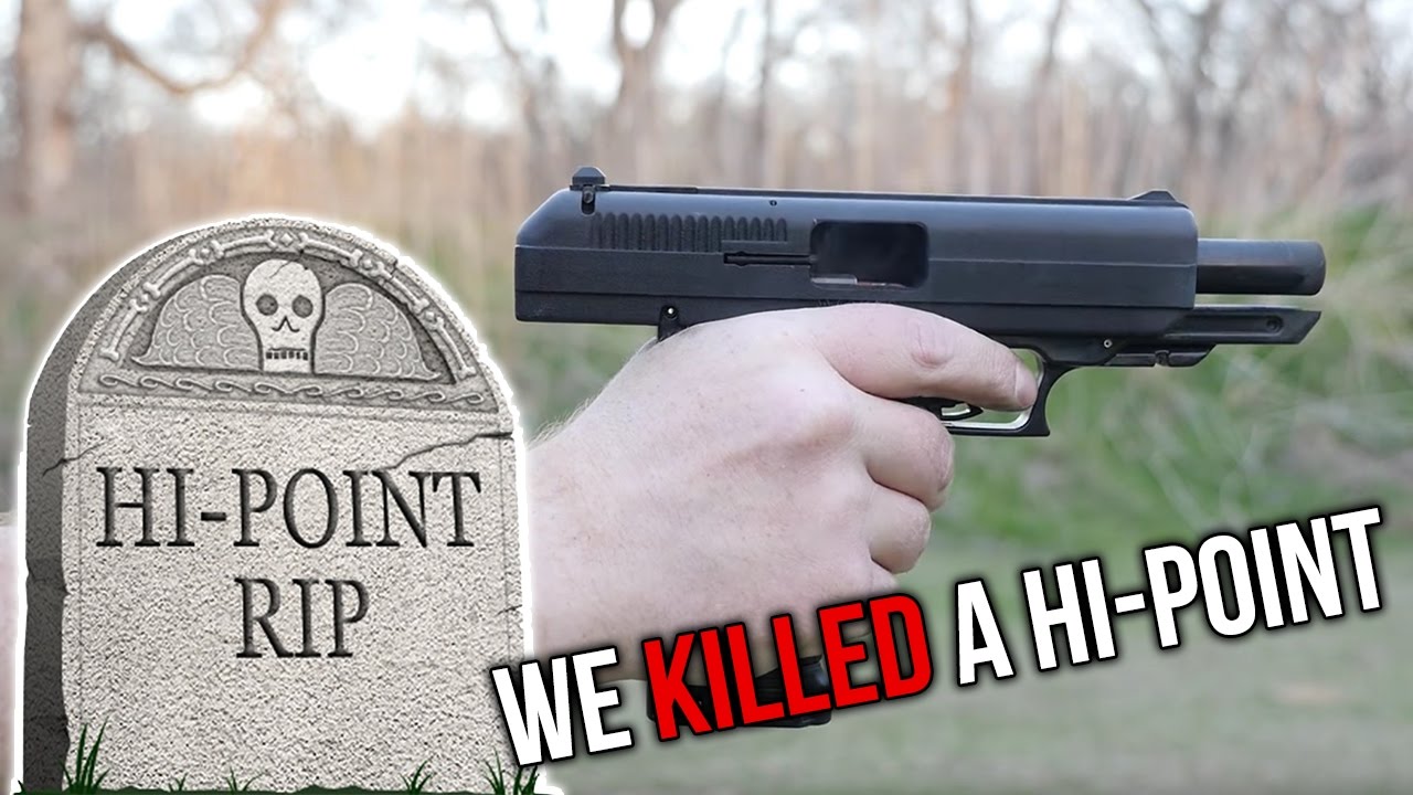 We Killed A Hi Point - YouTube
