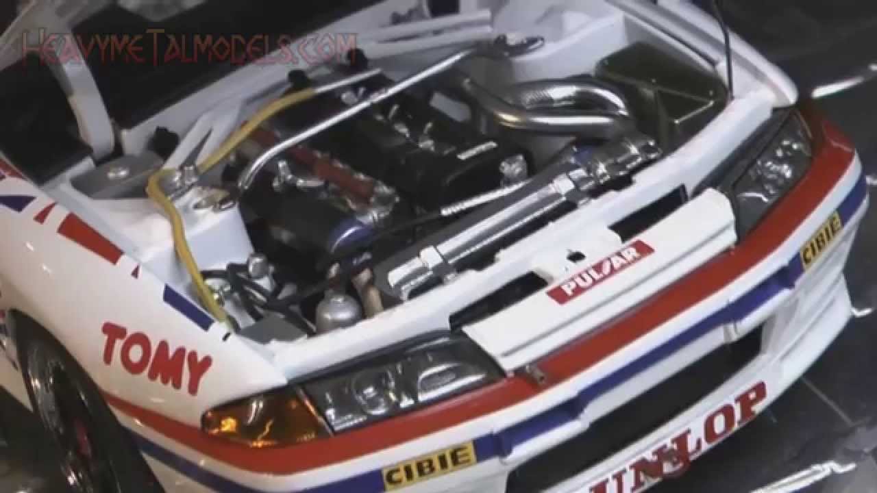AUTOart 1:18 Nissan GT-R R32 "Reebok" | Heavy MeTal Models - YouTube
