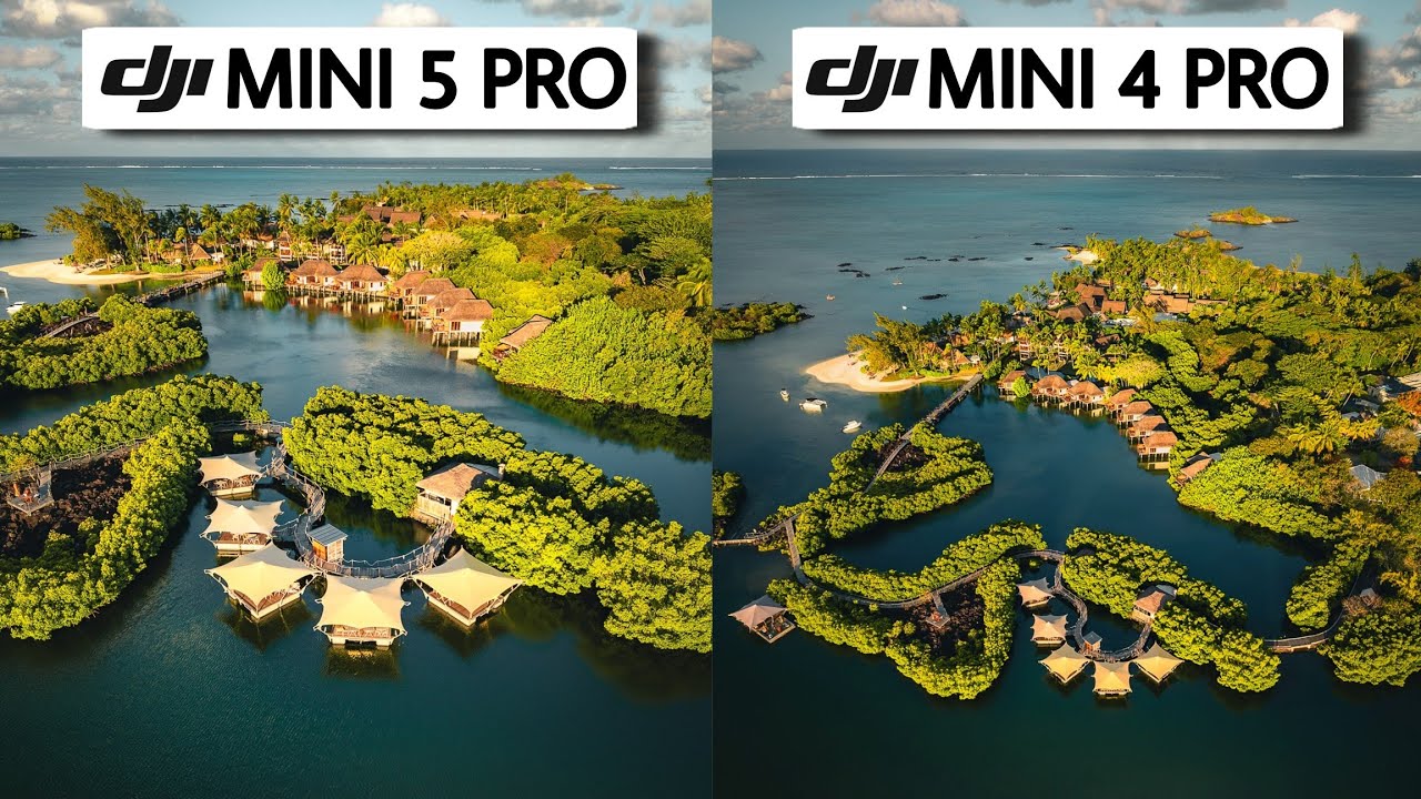 DJI Mini 5 Pro Vs DJI Mini 4 Pro Camera Test Comparison - YouTube