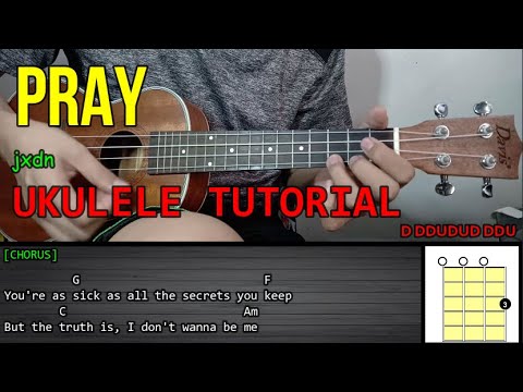 jxdn - PRAY | Ukulele Tutorial | LYRICS and CHORDS - YouTube