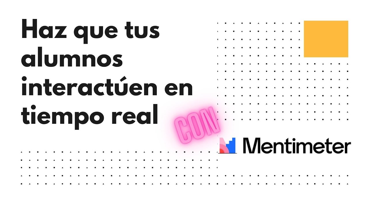 👍Mentimeter tutorial - Explicación rápida. Aprende a crear presentaciones interactivas - gratis ...