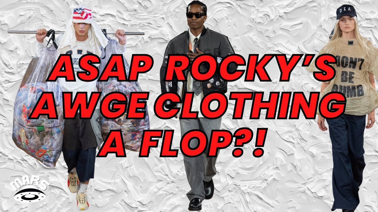 ASAP ROCKY’S AWGE RUNWAY REPORT - YouTube