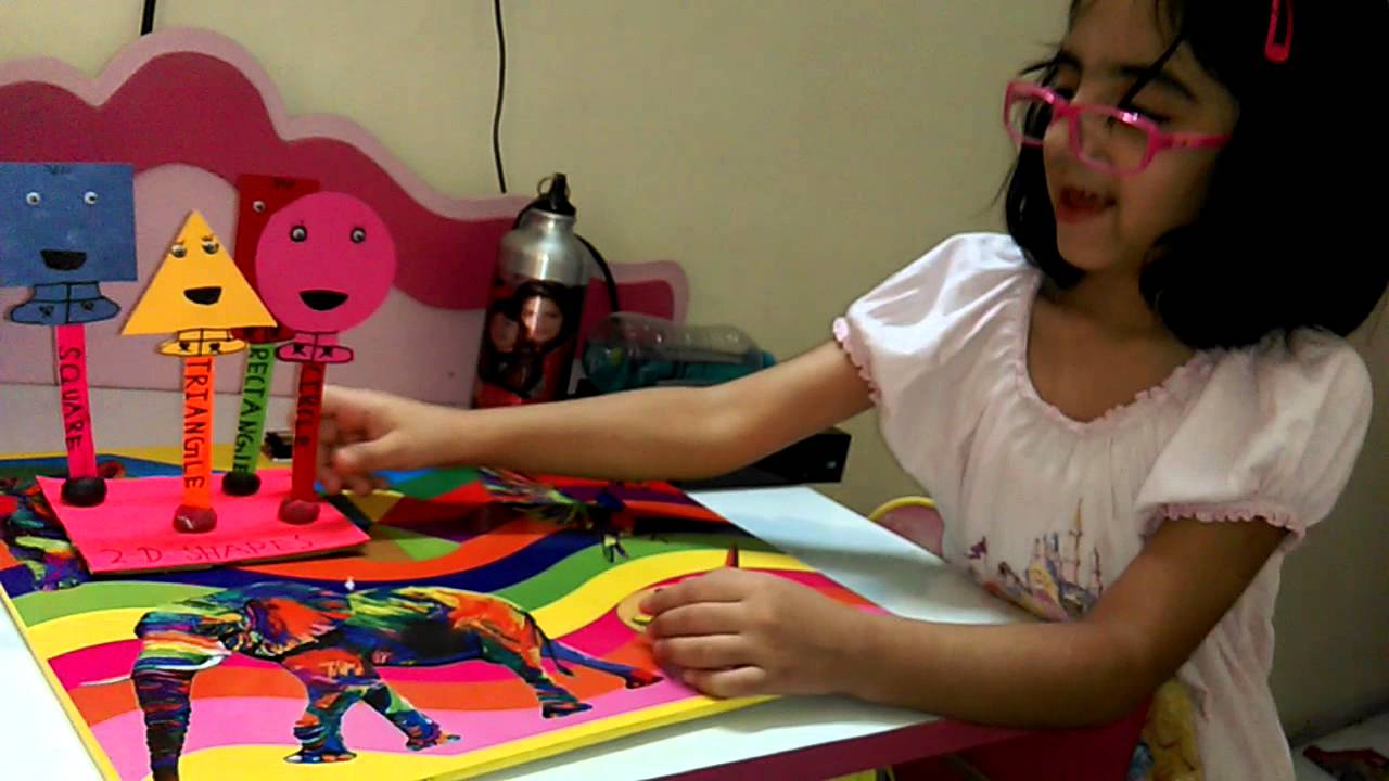 Shapes puppet show - YouTube