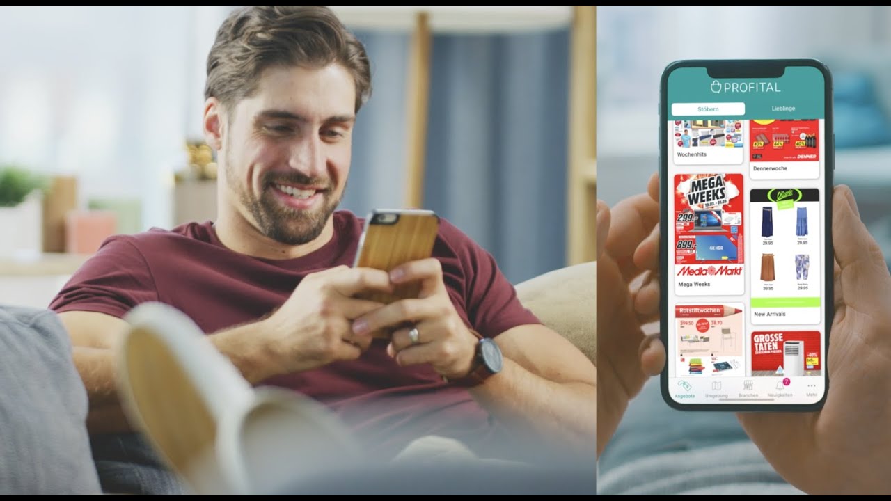 PROFITAL: Alle Aktionen und Prospekte in einer App - YouTube