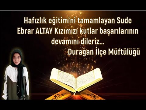 Hafızlık Tac Programı- Salona giriş