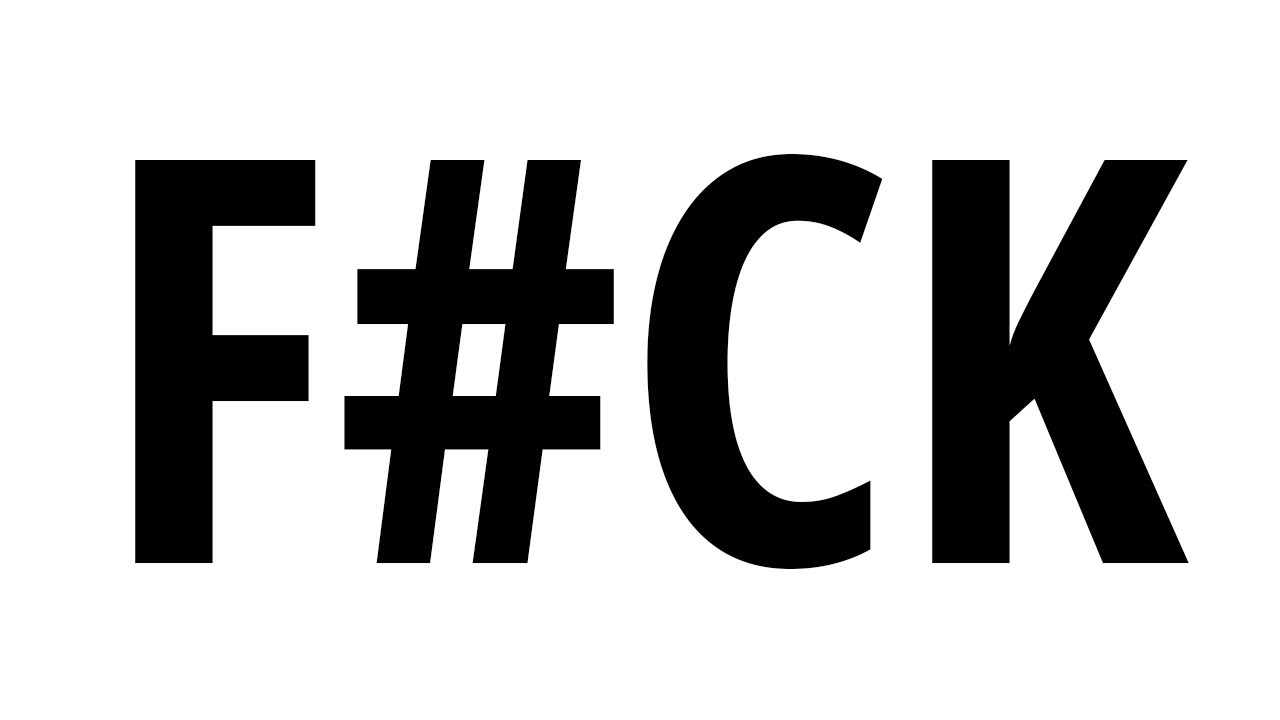 saying the f word - YouTube