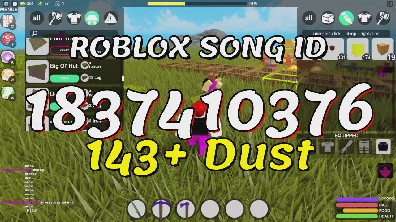 143+ Dust Roblox Song IDs/Codes - YouTube