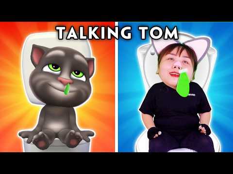 TOM GOES TO THE TOILET | Talking Tom Funny Animation PARODY | Woa Parody
