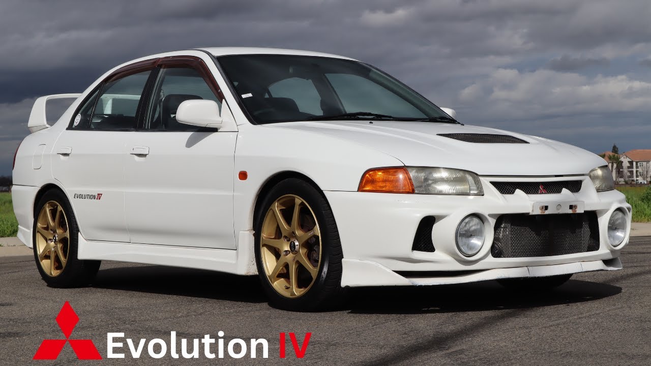 96 Mitsubishi Evolution IV walk around - YouTube