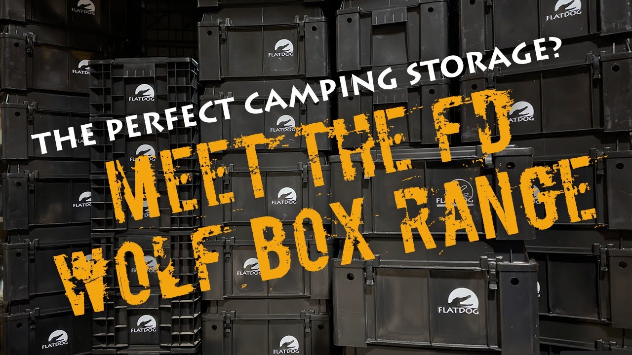 The perfect camping storage? Meet the Wolf box and Wolf box 2! - YouTube