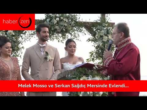Melek Mosso ve Serkan Sağdıç Mersin'de Evlendi (İkinci Video)