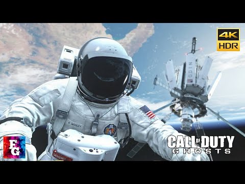 CALL OF DUTY GHOST - Space mission in 4k HDR on PS5