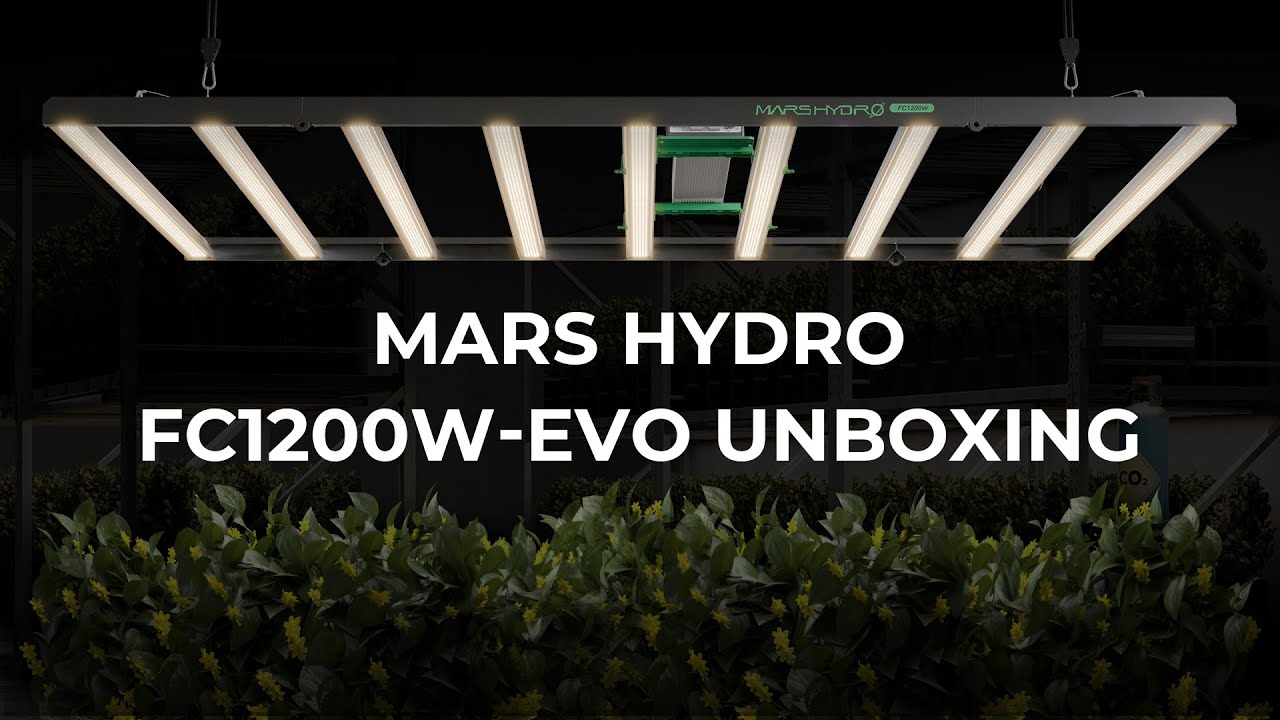 Unboxing - what's New in Mars Hydro 2024 FC1200W-EVO? - YouTube