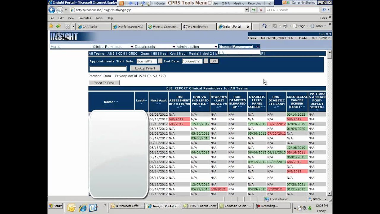 CPRS Tools Menu - Part I - YouTube