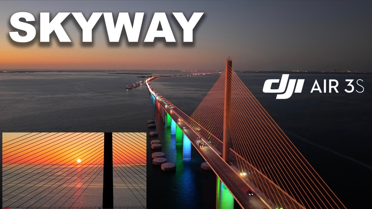 The Most Breathtaking View of the Sunshine Skyway | Drone Cinematic in ...