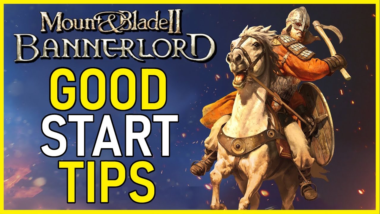 How to Get Started in Mount & Blade 2: Bannerlord - Beginner Guide 101🐴⚔️ - YouTube