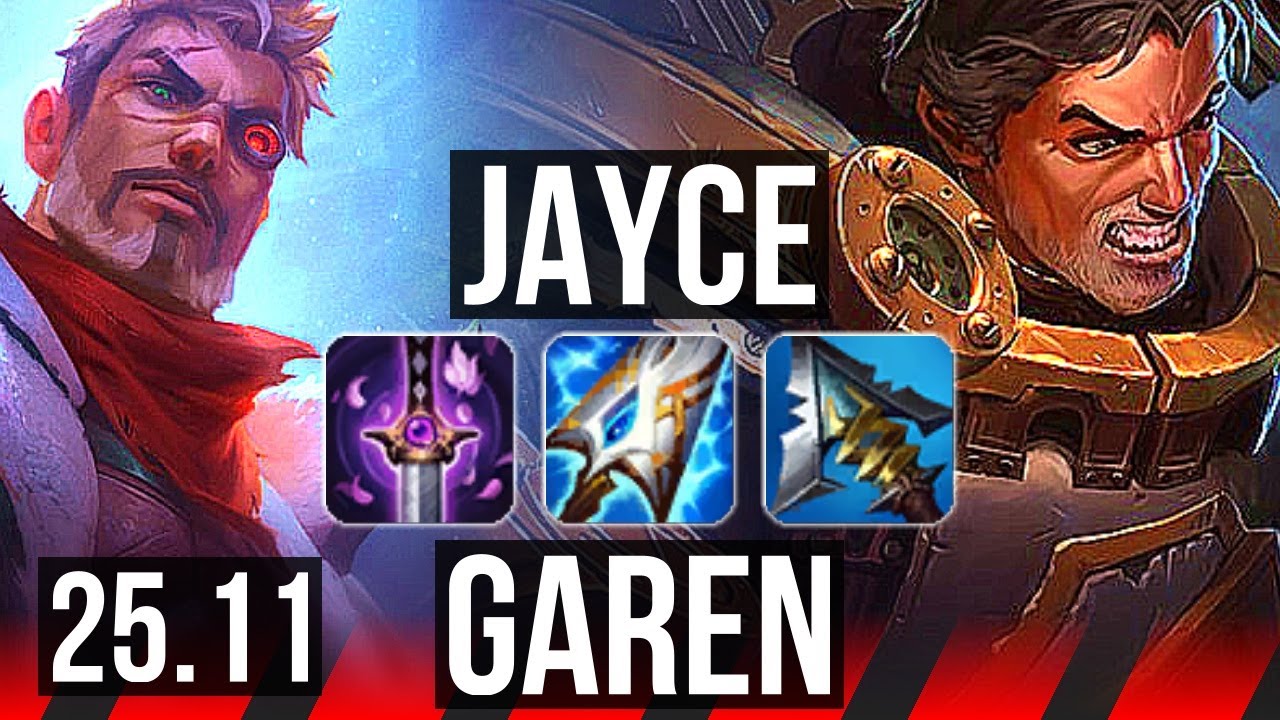 JAYCE vs GAREN (TOP) | 9/2/13, Dominating | NA Grandmaster | 25.11 ...