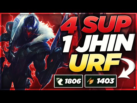 JHIN 4 SPEED | 4 SUPPORT 1 AD | 100% CRIT 1400 AD ILE 0.00 SN TEK ATIYOR (PENTAKILL)| KassadinsCreed
