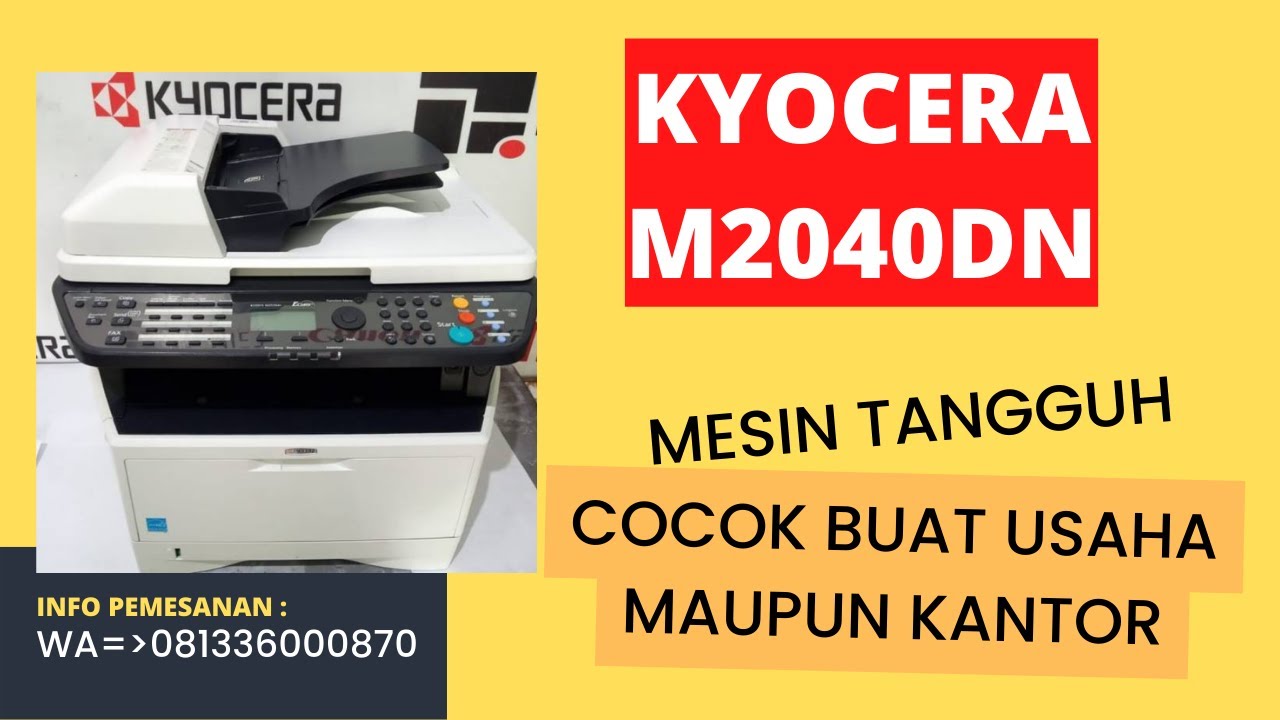 Review Fotocopy Kyocera A3 - fotocopy portable A3 - MESIN FOTOCOPY ...