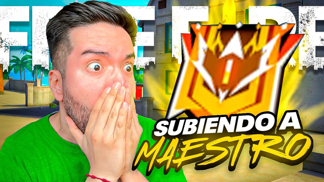 HOY EMPIEZA MI CAMINO PARA LLEGAR A GRAN MAESTRO!!! ANTRONIX FREE FIRE ...