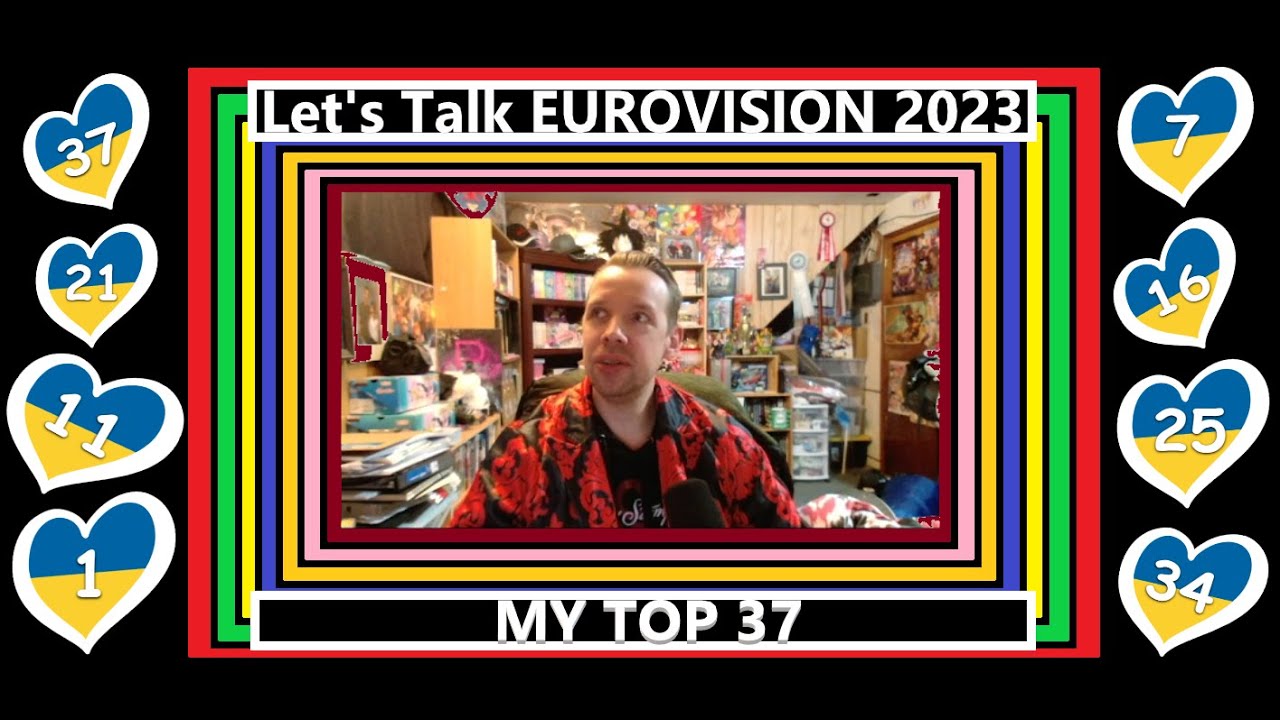 Let's Talk Eurovision 2023 | Ranking My Top 37 Songs - YouTube