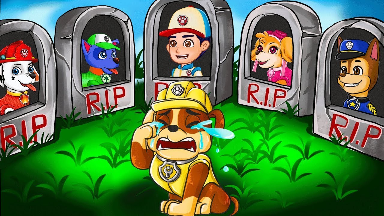 Rip All My Friends Very Sad Story Paw Patrol Ultimate Rescue Paw Patrol ...