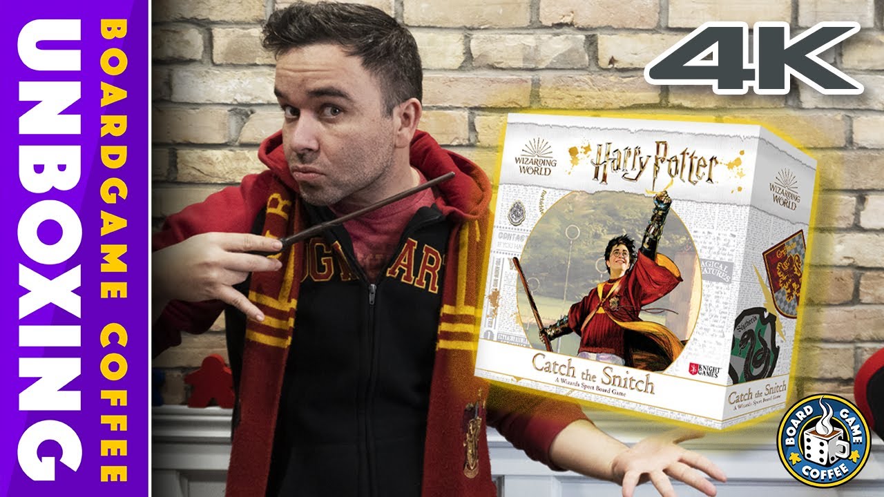 Harry Potter Catch The Snitch 4K Unboxing - YouTube