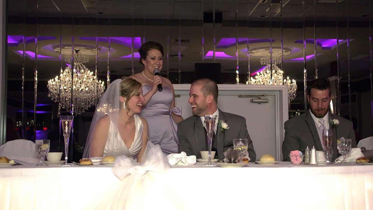 Awesome Matron of Honor Toast - Friends in Low Places - YouTube