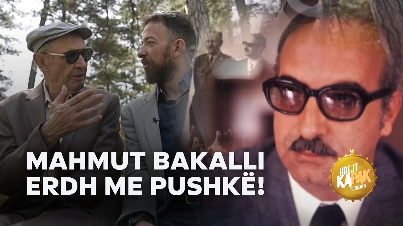 Mahmut Bakalli erdh me pushkë, me muzikë vike, mezen ja kojke, ish ...