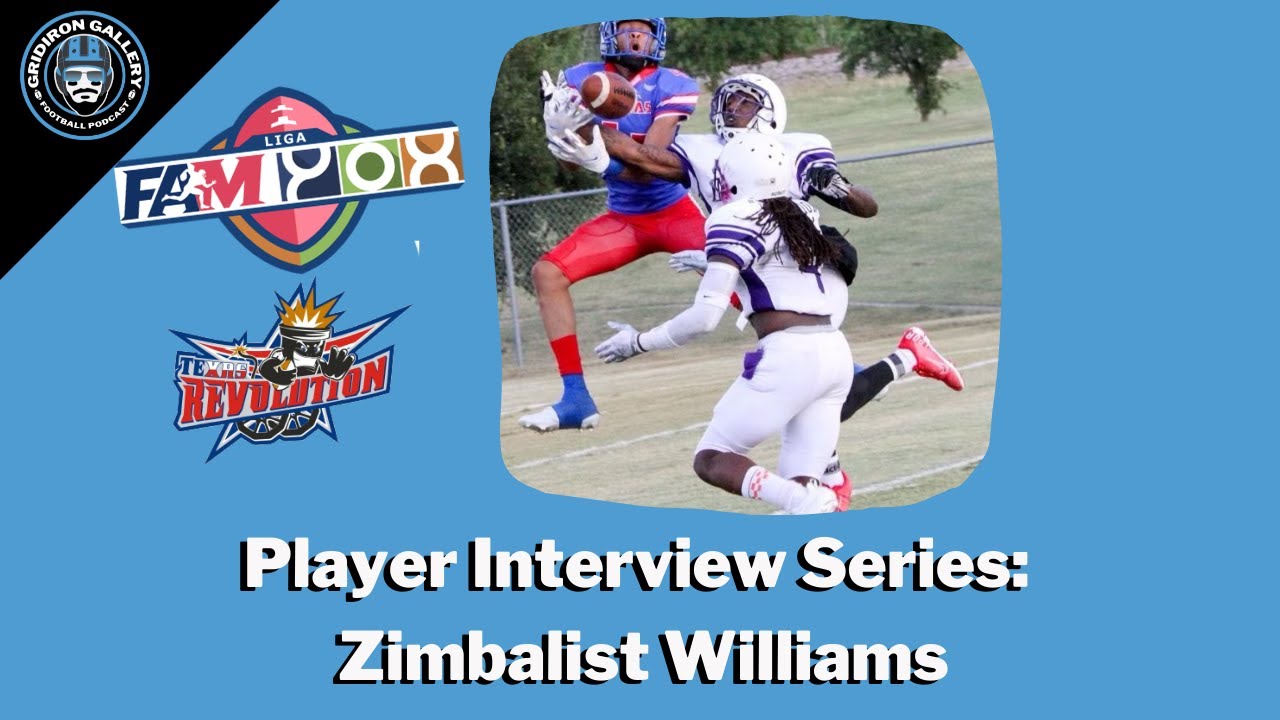 Player Interview Series: Zimbalist Williams | Gridiron Gallery - YouTube