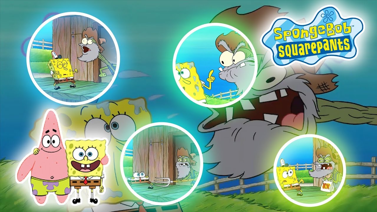 Spongebob Squarepants Hey Get Back You Crazy Old Man - YouTube