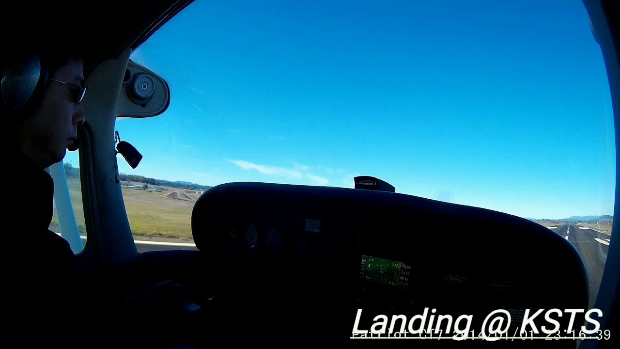 Landing @ KSTS - YouTube