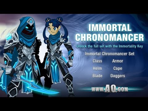 AQW!!!! Wolf Lord set + Immortal Chronomancer Class !!! - YouTube
