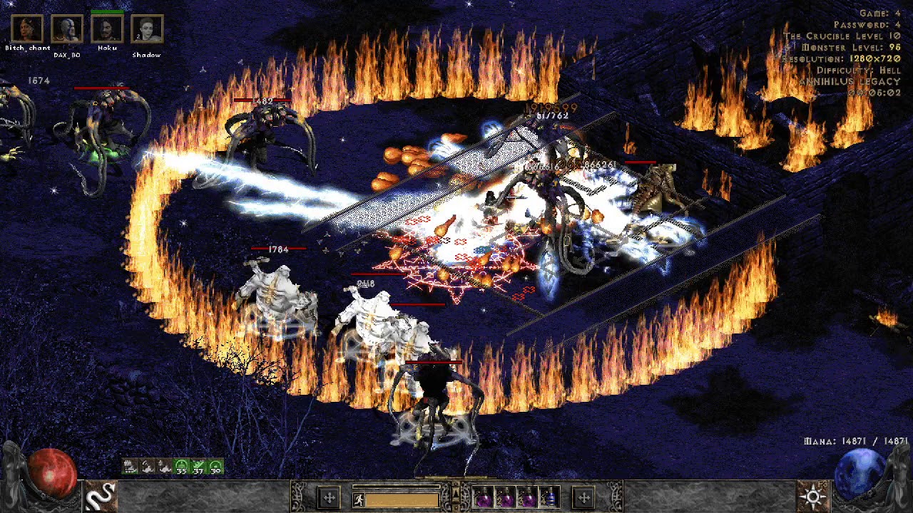 Diablo 2 Mod - Annihilus - Legacy - FH Proc Sin - YouTube