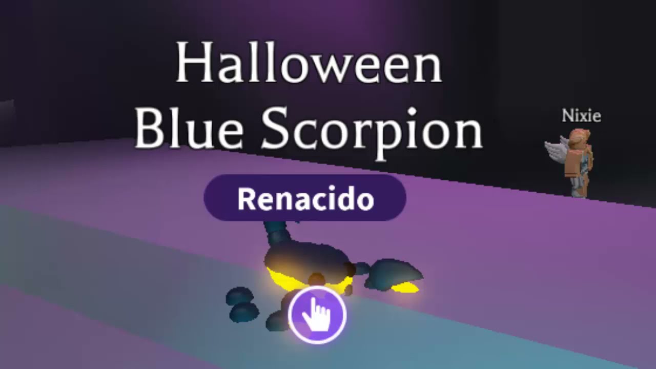 Making a Neon Scorpion in Adopt Me - YouTube