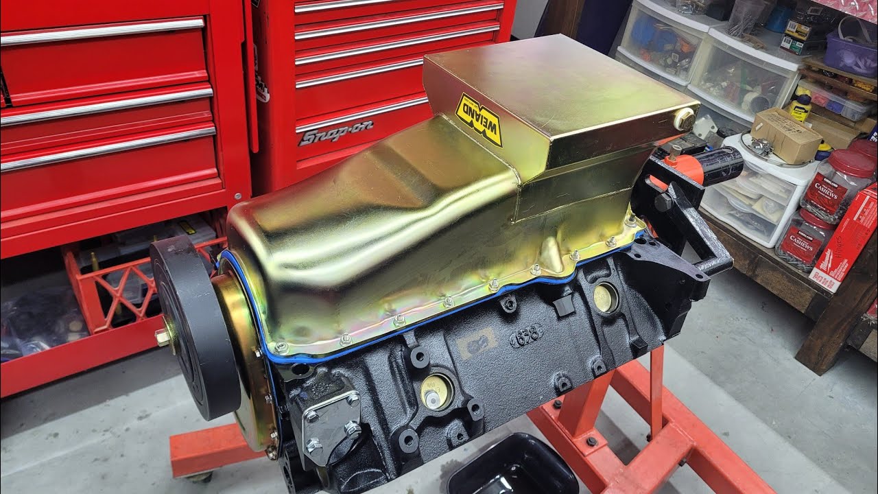 The 67 Camaro's hydraulic roller cammed 355 short block is done! - YouTube