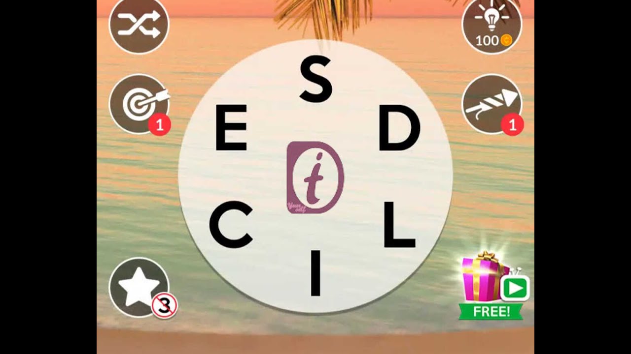0258 Wordscapes Tropic Frond Level 258 - YouTube